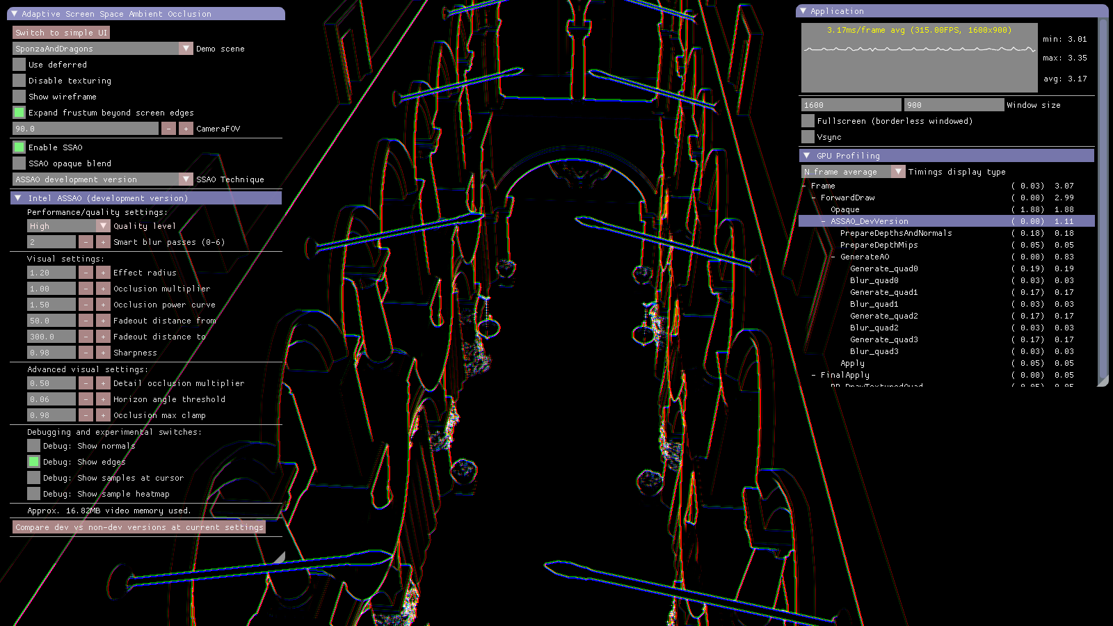 Adaptive Screen Space Ambient Occlusion
