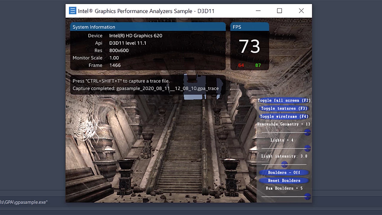 In Depth: Graphics Trace Analyzer