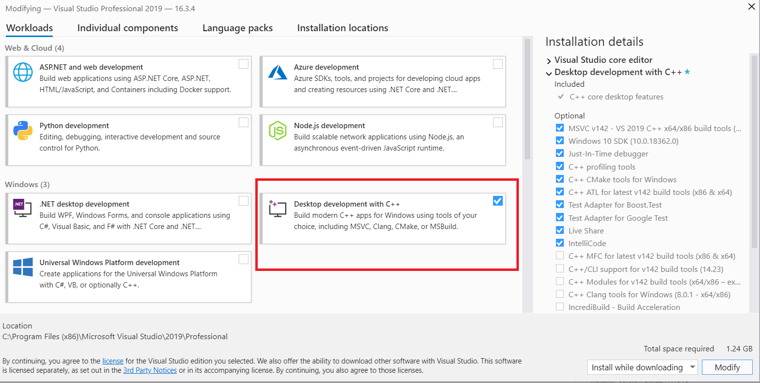 Installing Microsoft Visual Studio For Use With Intel Compilers