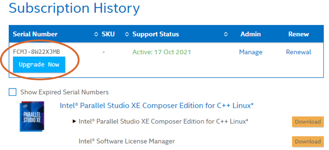 Upgrade a Floating License to a Concurrent License
