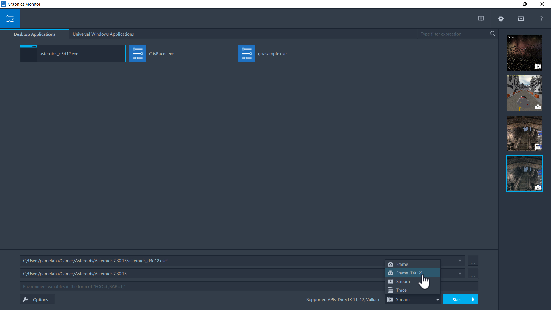 New Features in Intel® Graphics Performance Analyzers 2023.2