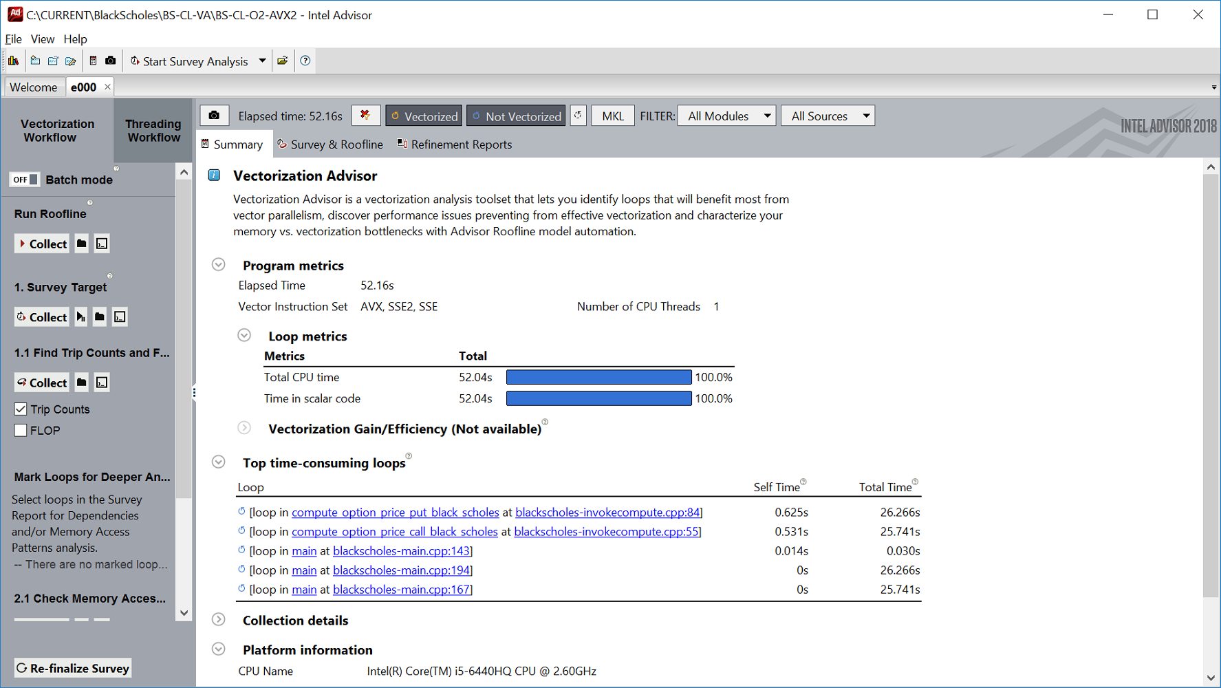 Using Intel® Advisor to Optimize Applications Built with Non-Intel...