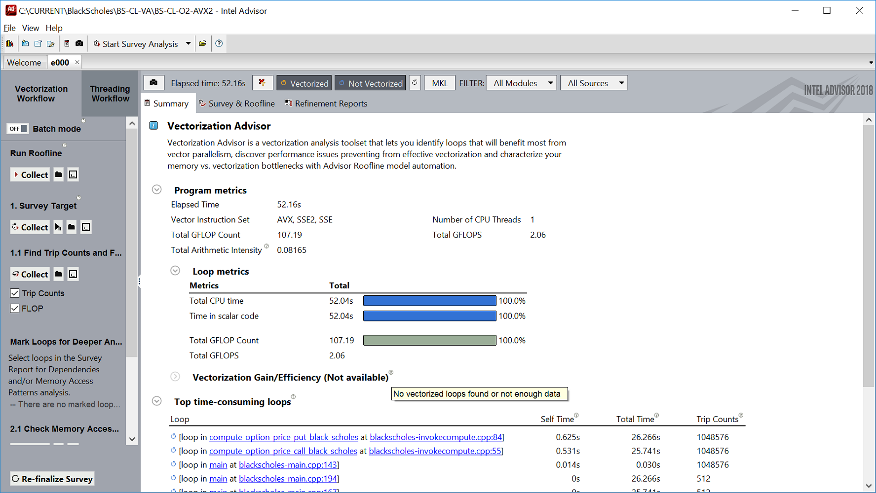 Using Intel® Advisor to Optimize Applications Built with Non-Intel...