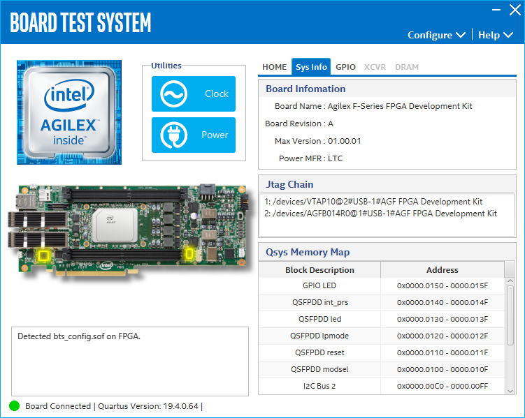 4.1.2. The Sys Info Tab