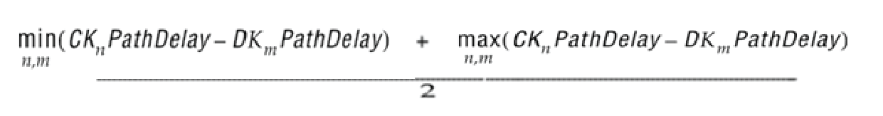 7.4.9.2. Equations for QDR-IV Board Skew Parameters