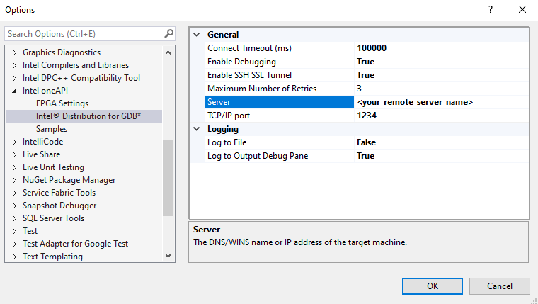 Get Started with Intel® Distribution for GDB* on Windows* OS Host