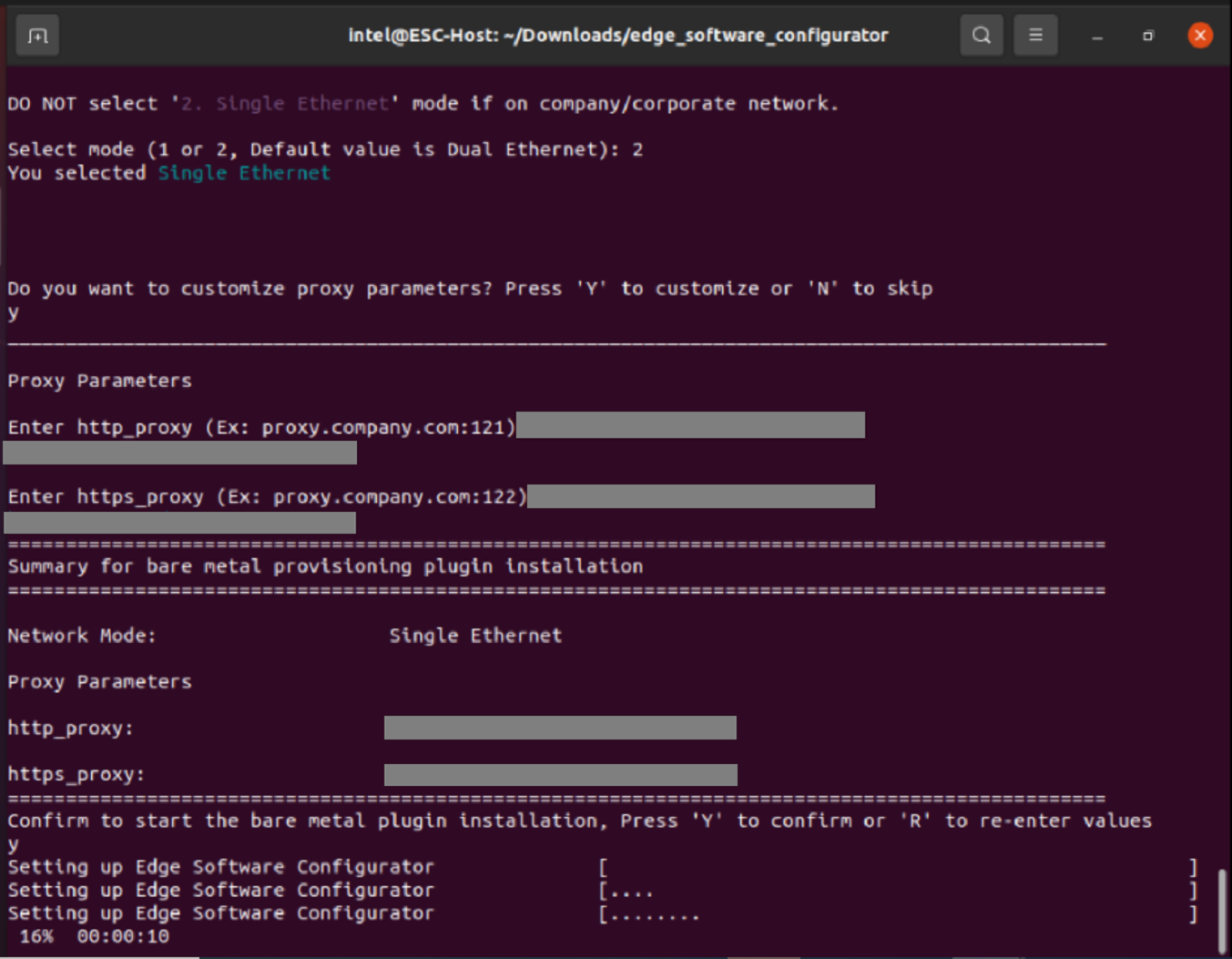 Install and Launch Intel® Edge Software Configurator