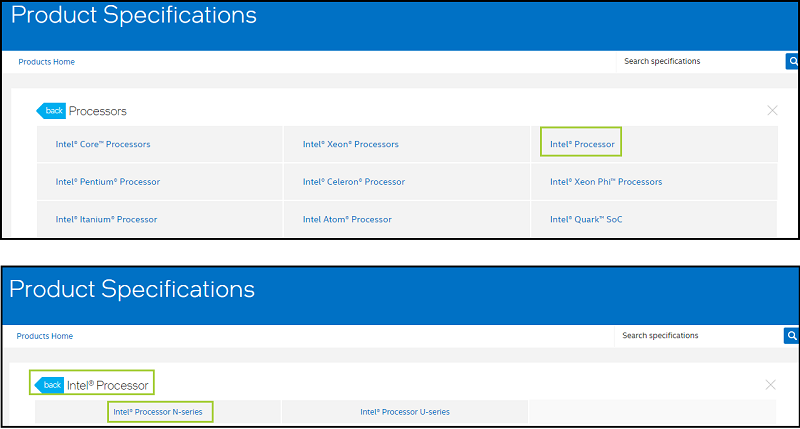 Intel® Processor and Intel® Core™ i3 N-series Processors