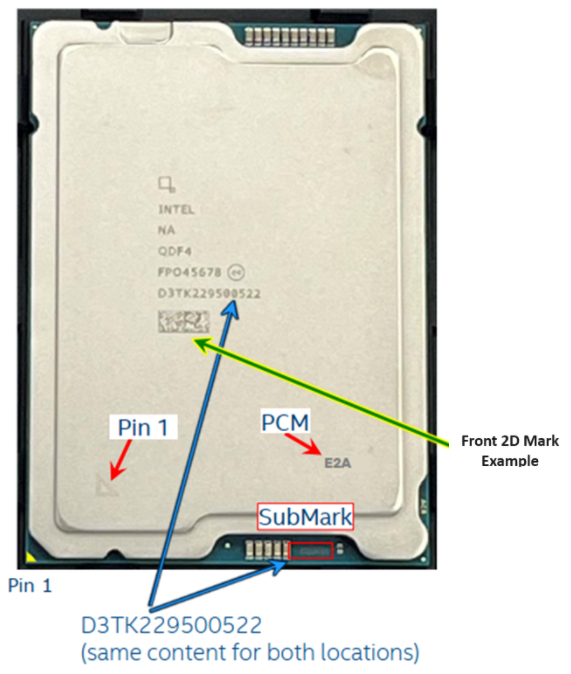 How to Identify My Intel® Xeon® Processor Markings for...