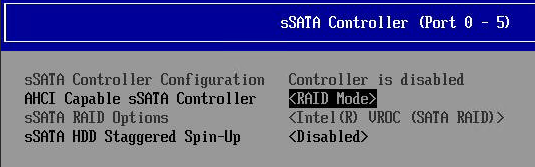 Does Intel® Server M50CYP Supports RAID 1 Using Onboard 2 x M.2...