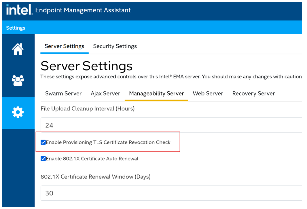 Endpunkte Intel® Management Engine Version 19.0.0.1882 und höher...