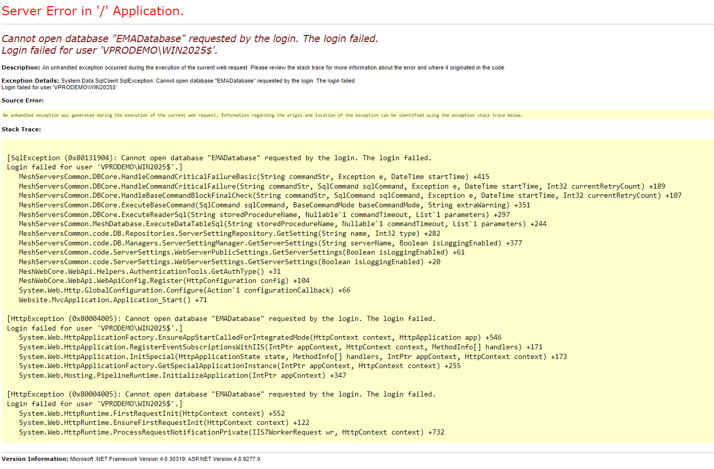 Unable To Add Additional Intel® EMA Server to a Distributed Cluster