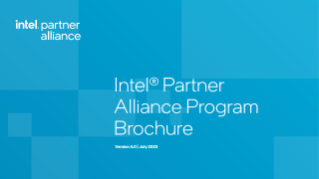 Intel® Partner Alliance Program User Guide