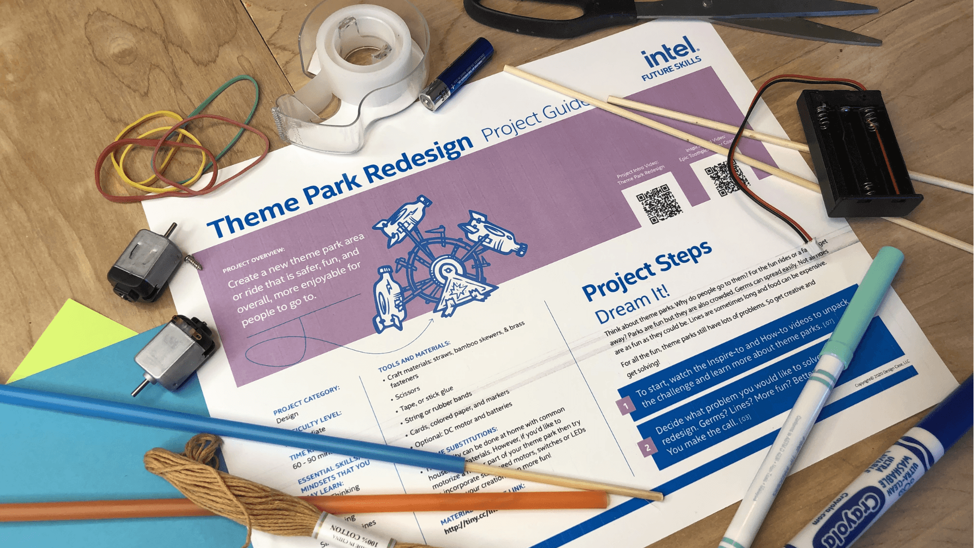 Intel® Future Skills Theme Park Redesign Project