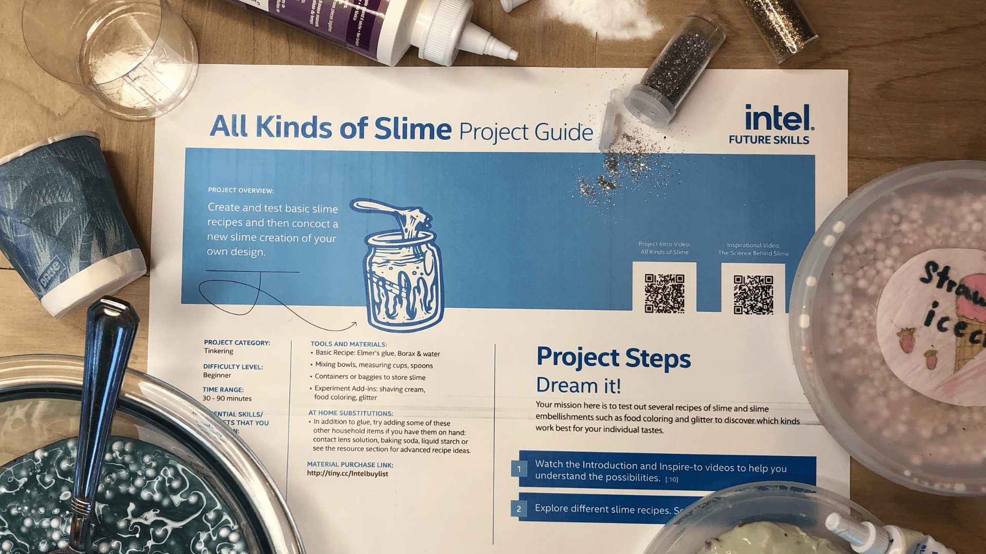Intel® Future Skills All Kinds of Slime Project