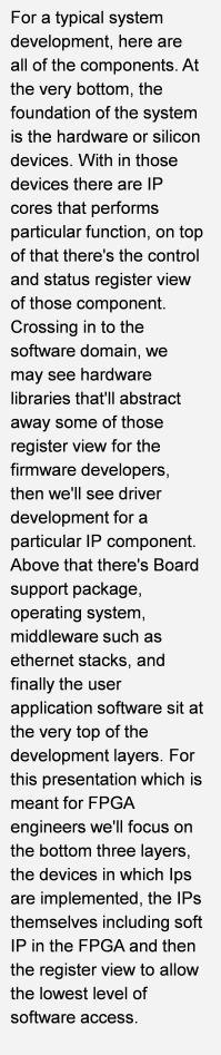 Hardware Design Flow for an ARM-based System on Chip